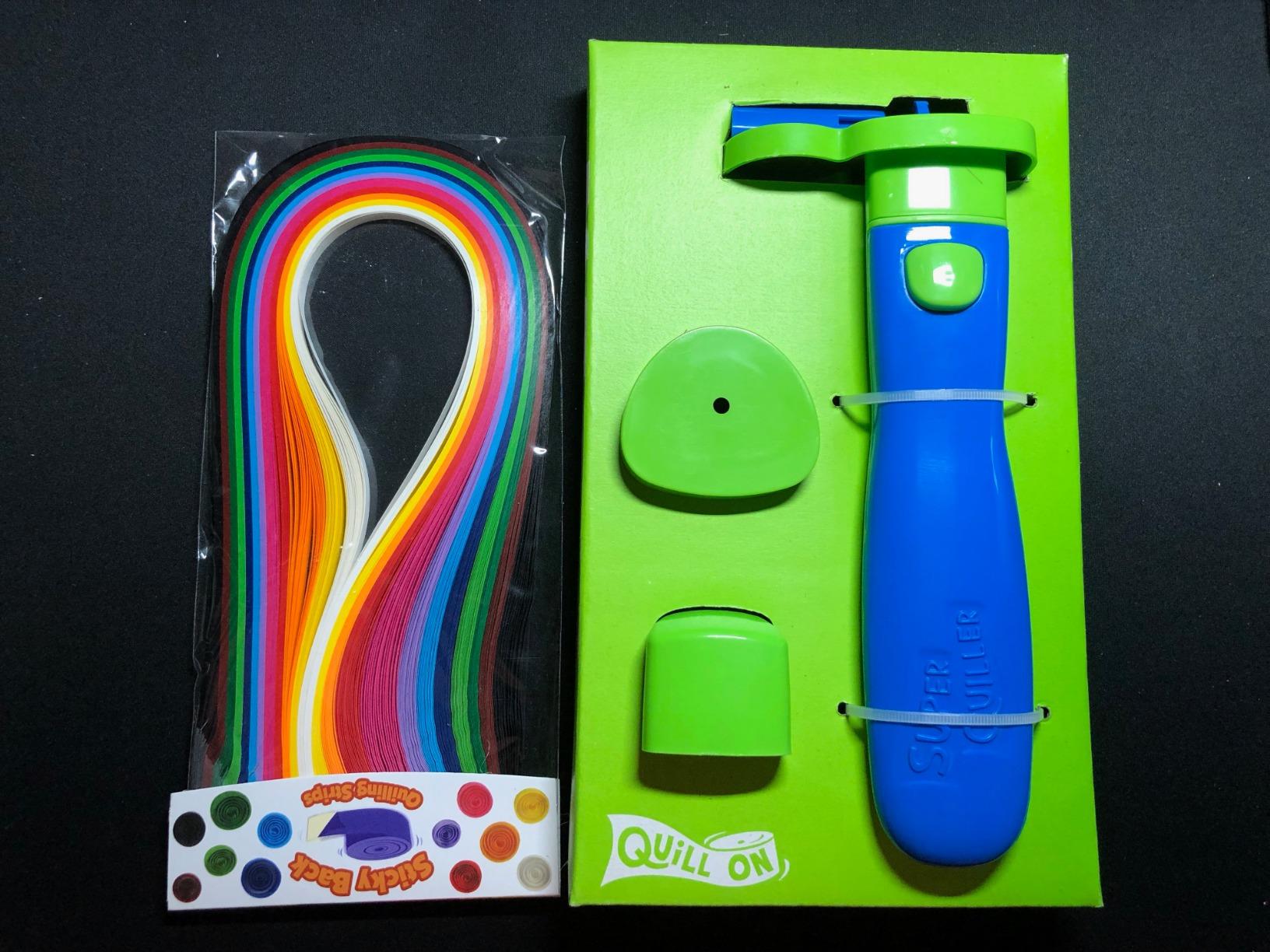 Quill On - Super Quiller - Automated Multifunction Quilling Tool - Blue ...
