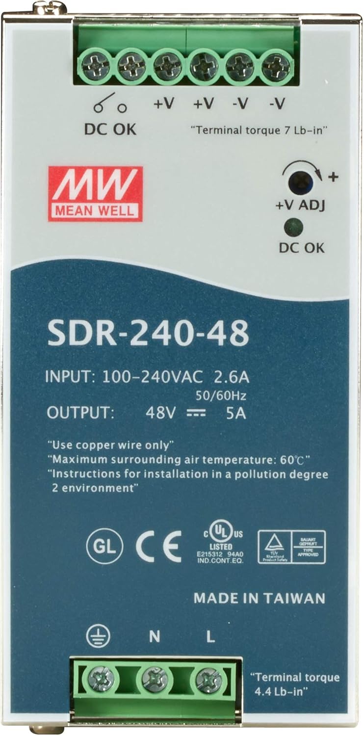 Black Box SDR-240-48 240W Multicolour Power Supply Unit - Power Supply ...