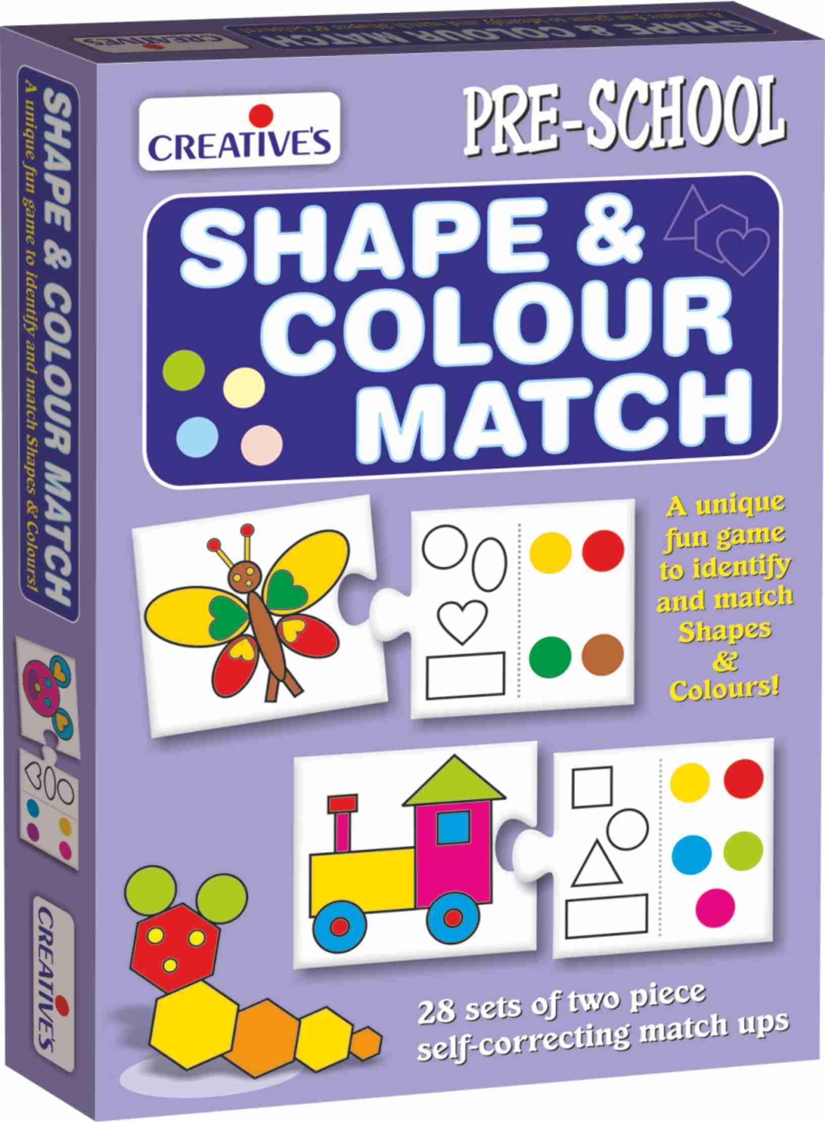 Buy Creative’s Colour Match| Learn to Identify Colours | Jigsaw Puzzles ...