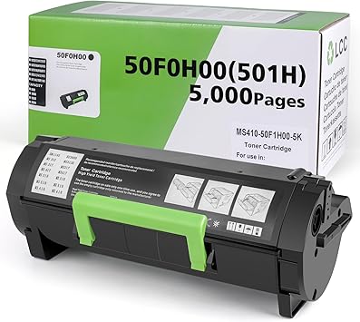 Amazon.com: 501H 50F1H00 High Yield Toner Cartridge (5,000 Pages) for ...