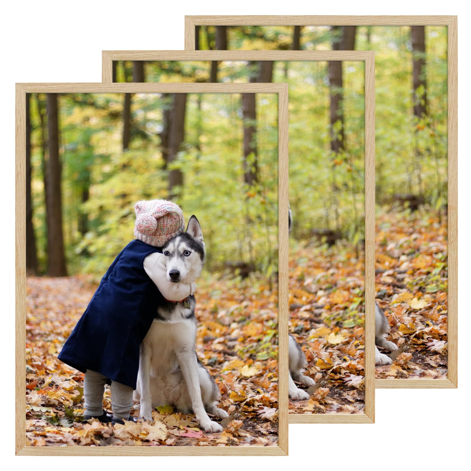 Amazon.com - WEARTER 20x28 Inches Poster Frame Beige Picture Frame 28 x ...