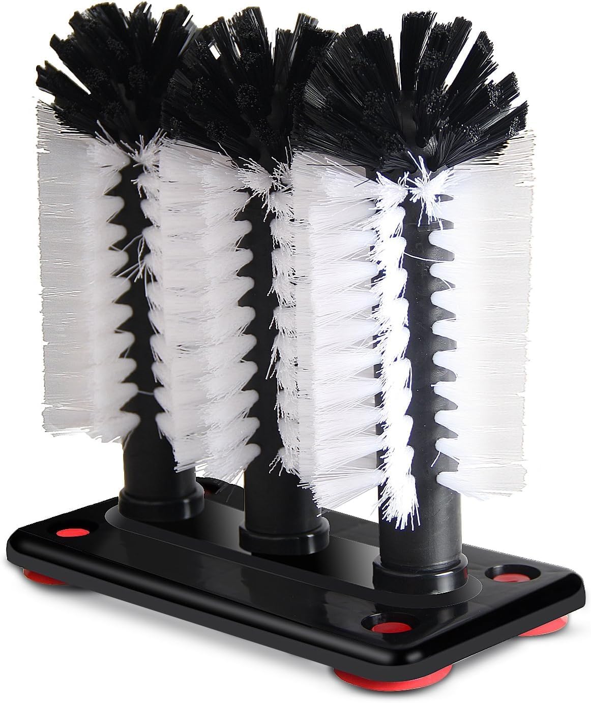 Amazon.com: Glass Washer Brush Cleaner - 3 Brushes per Base : Health ...