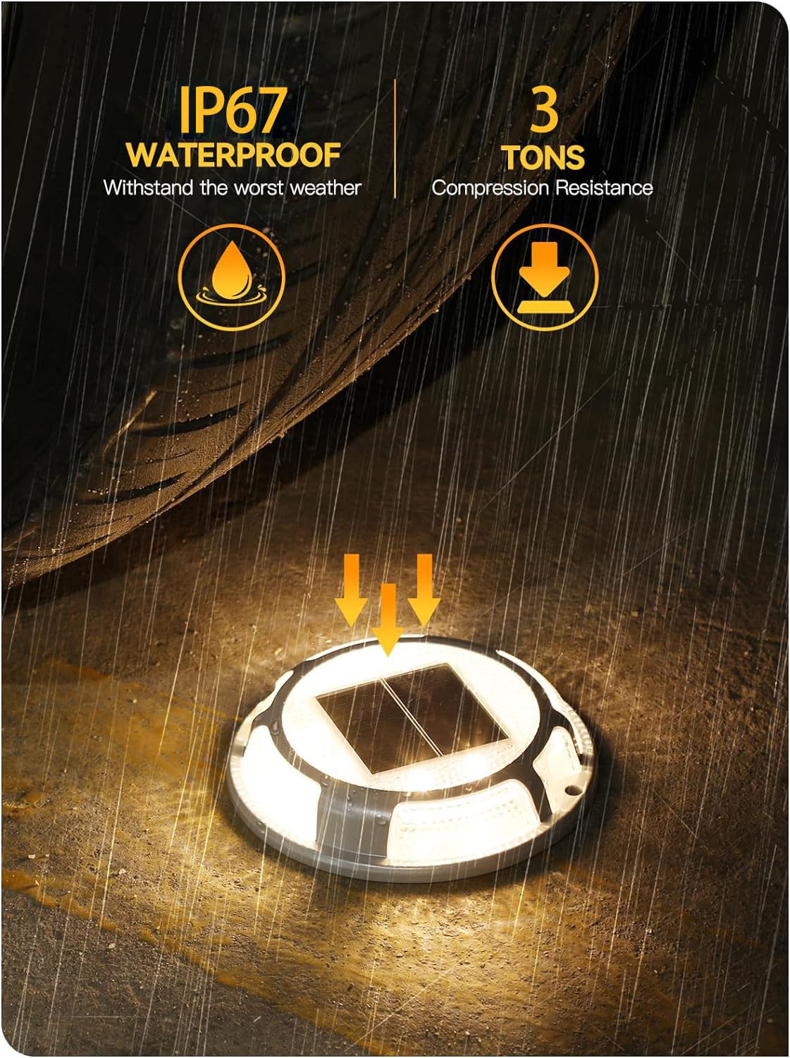 Snapklik.com : FabStyl Solar Driveway Lights Dock Light Waterproof 12 ...
