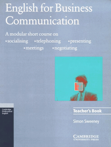 Amazon.com: English for Business Communication, Teacher's Book ...