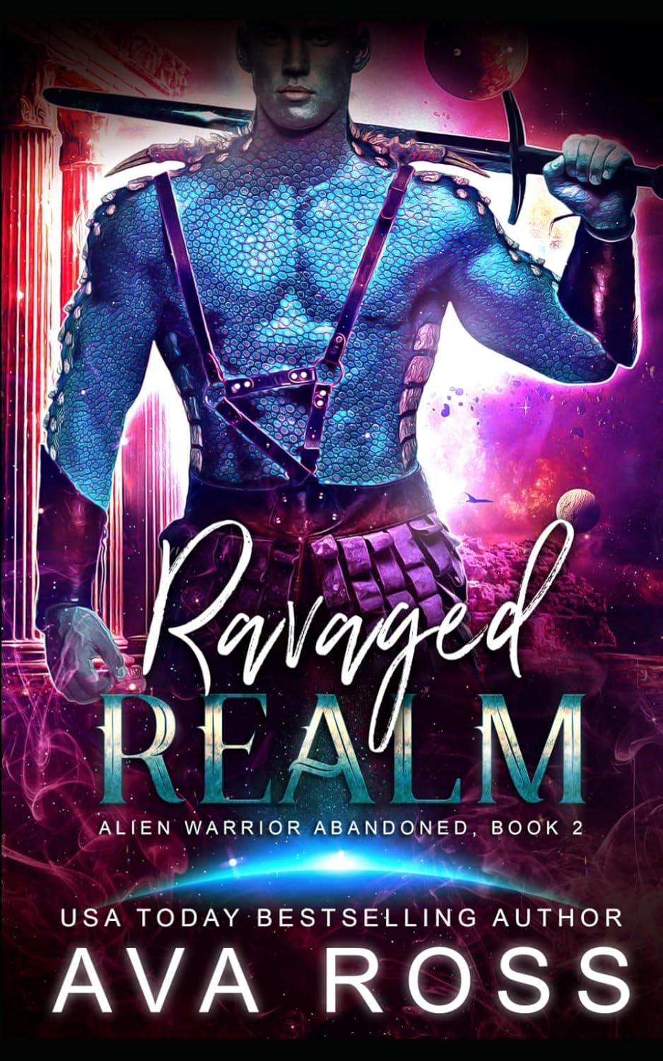 Ravaged Realm: A Sci-fi Alien Romance (Alien Warrior Abandoned): Ross, Ava: 9798391869016 ...