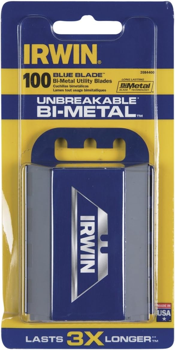 Amazon.com: Irwin 2084100 Bi-Metal Blue Blades 5 Count : Tools & Home ...