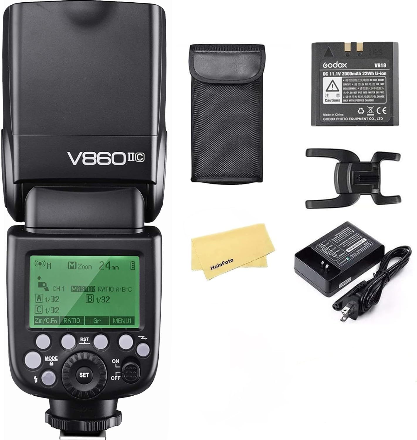 Buy GODOX Ving V 860 II TTL Li-Ion Flash Kit for Canon Cameras (Black ...