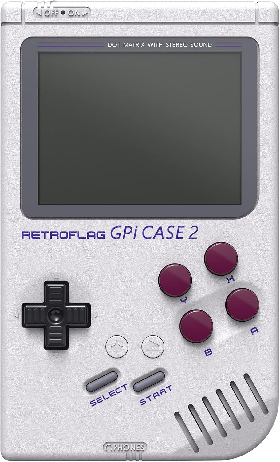 Retroflag GPi CASE 2 with Carrying Bag for Raspberry Pi CM4, with 3.0” LCD and 4000mAh Li-on ...