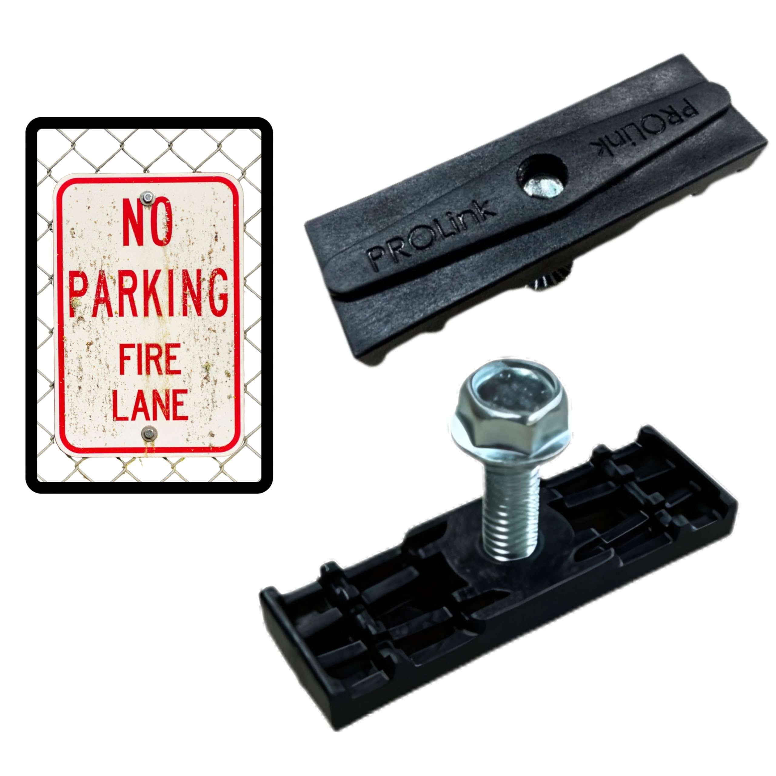 Amazon.com: ProLink Sign Bracket for Chain Link Fence [Pack of 12 ...