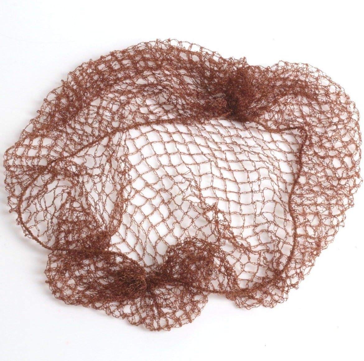 Trophy 10 x Brown Catering Hair Nets One size fits all : Amazon.co.uk ...
