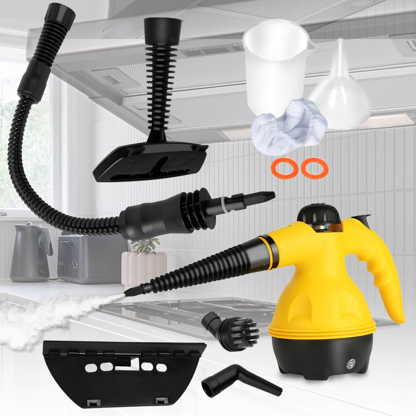 Amazon.com - KOITAT Pressurized Steam Cleaner, Handheld Steamer for ...