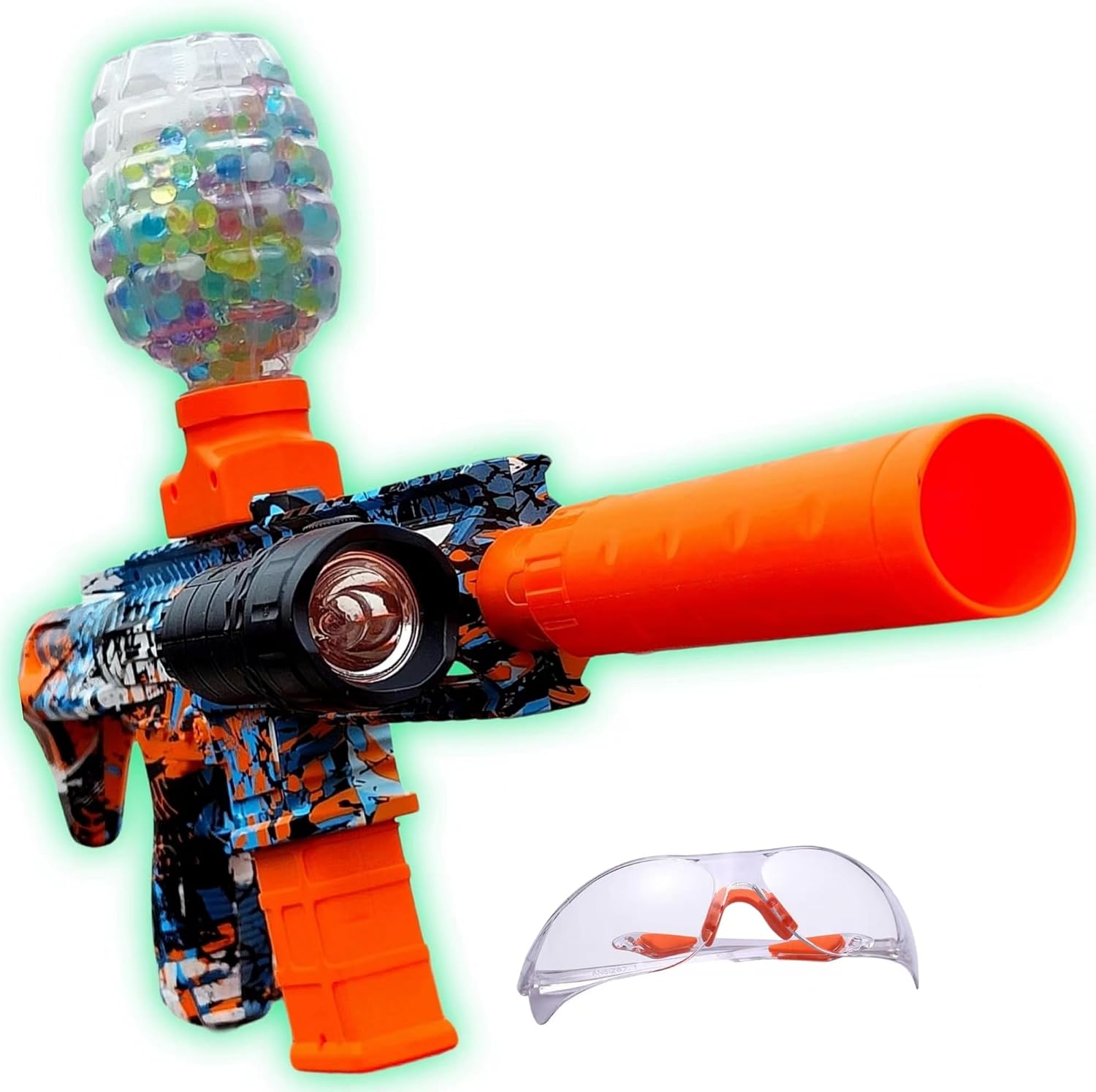 Amazon.com: Gel Ball Blaster, Full-Automation Splatter Ball Blaster ...