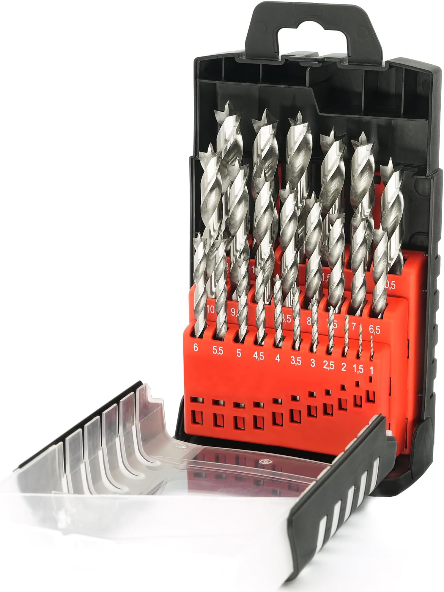 ENT 09225 25-tlg. HSS-G Holzbohrer-Set - 1-13 mm : Amazon.de: Baumarkt