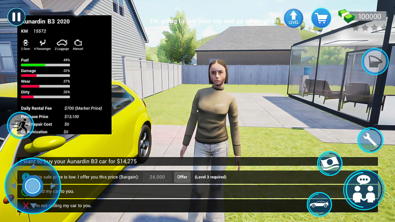 Rent A Car Management Games Simulator 3D: Rent Out Your Favorite Cars ...