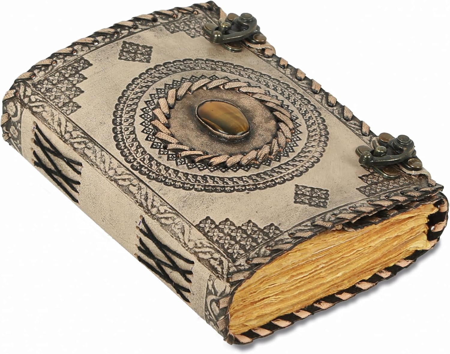 Amazon.com : Shaista Handicraft Vintage Leather Journal, Handmade ...