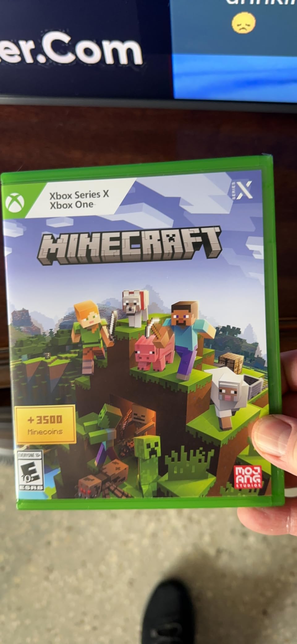 Amazon.com: Minecraft + Minecoins Bundle - For Xbox Series X and Xbox ...