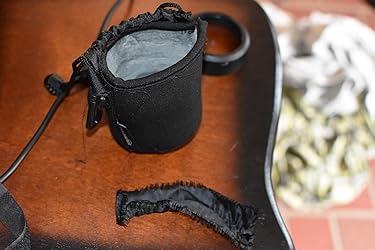 Amazon.com : Amazon Basics Water Resistant Neoprene Camera Lens ...