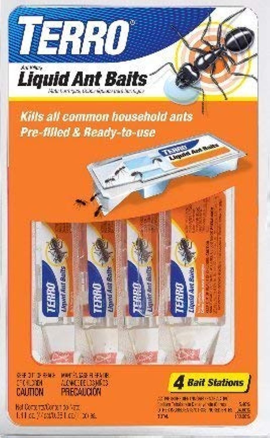 Brandclub - Terro 324 Ant Killer Ii Liquid Ant Baits, Pack of 4