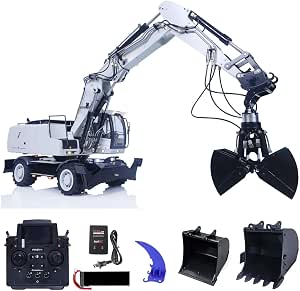 Amazon.com: TOUCAN RC HOBBY 1/14 R946 Hydraulic RC Excavator Wheeled ...