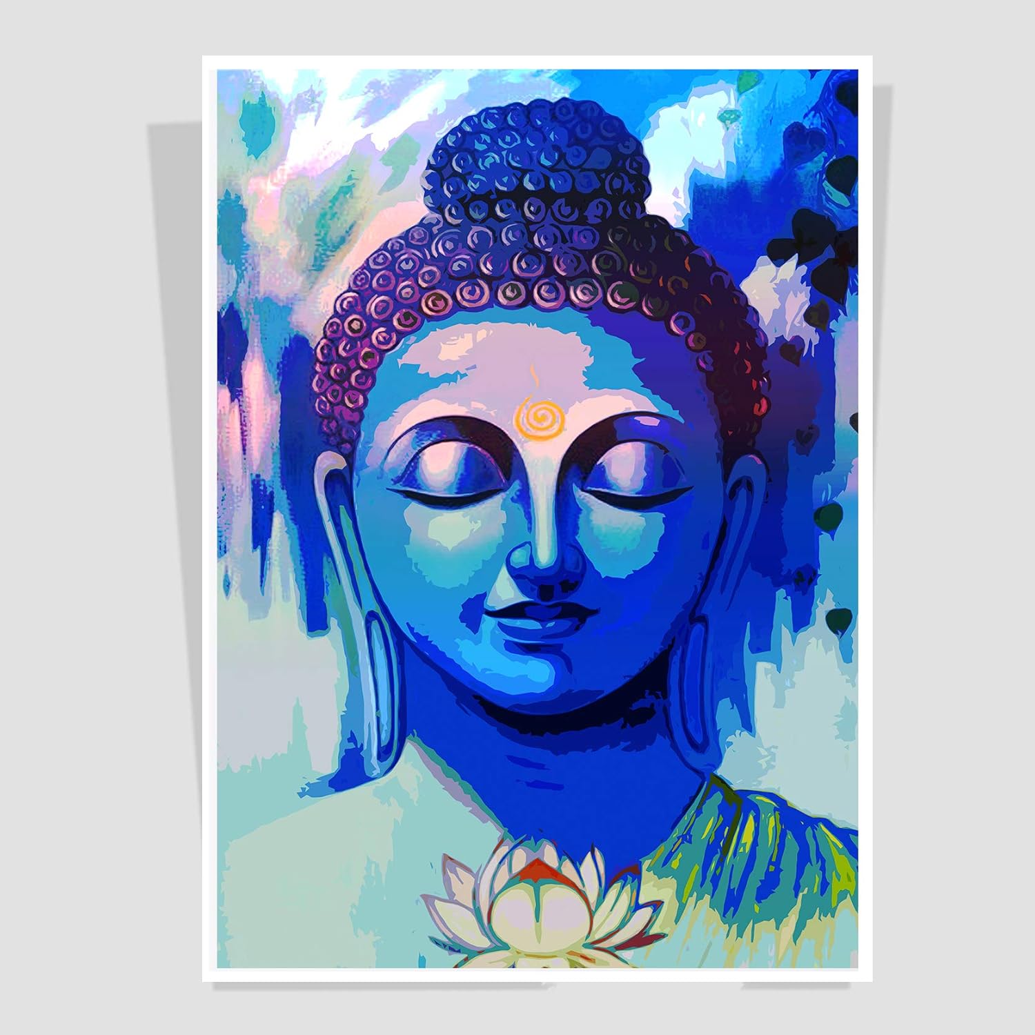 Art Bundle Lord Buddha Poster| Buddha Paintings - Divine Buddha ...