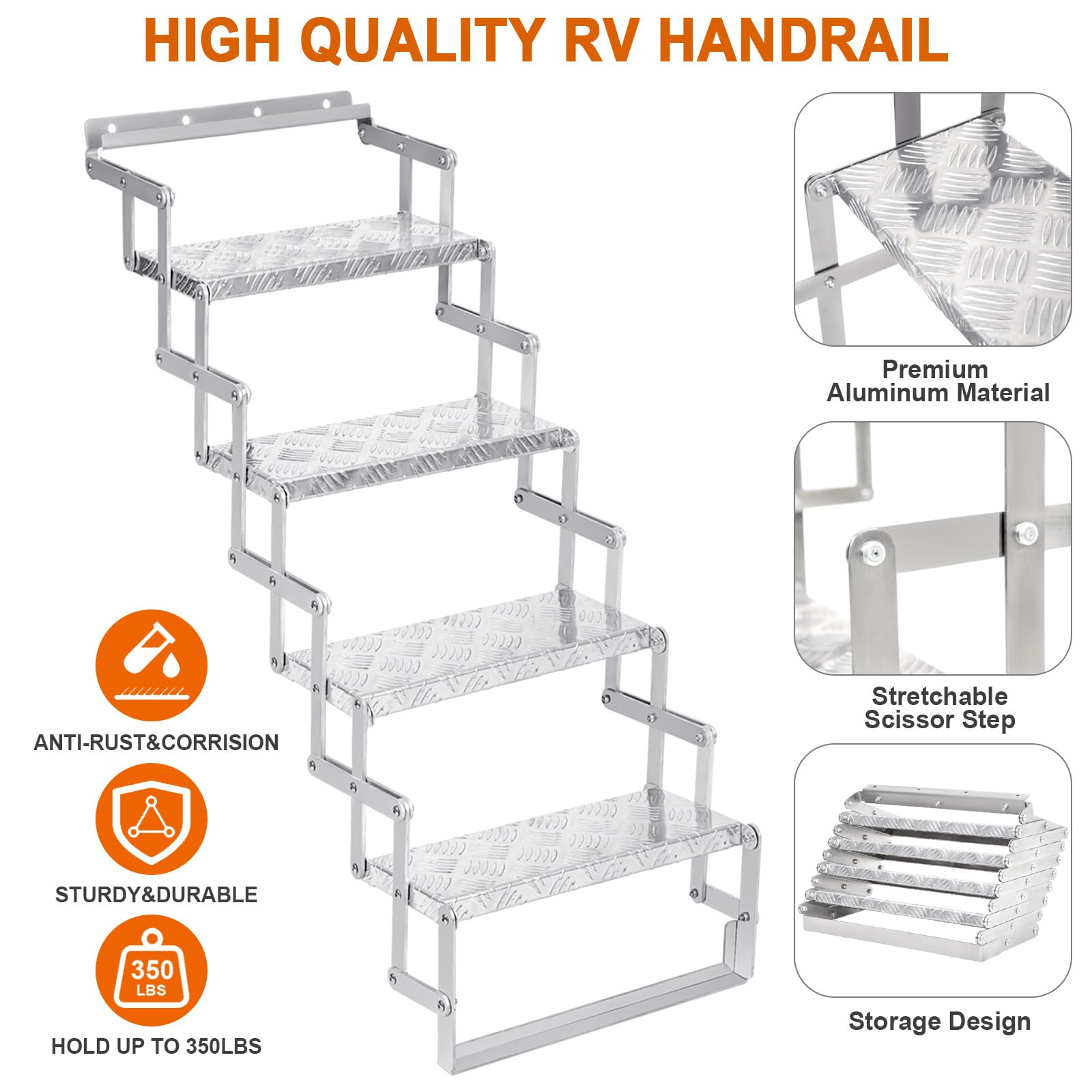 Adjustable Aluminum Scissor Stairs How A Step Ladder Is Useful For