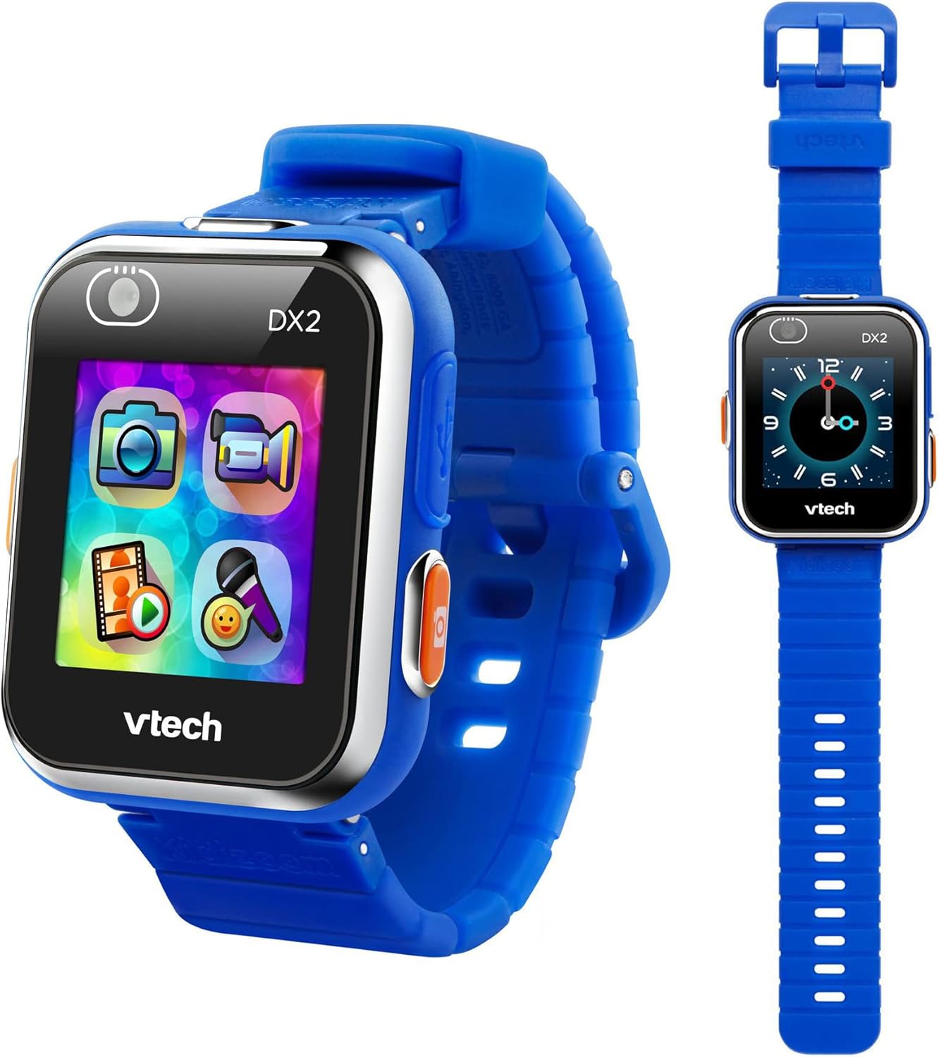 VTech Kidizoom Smartwatch DX2, Blue (English Version), Electronics for ...
