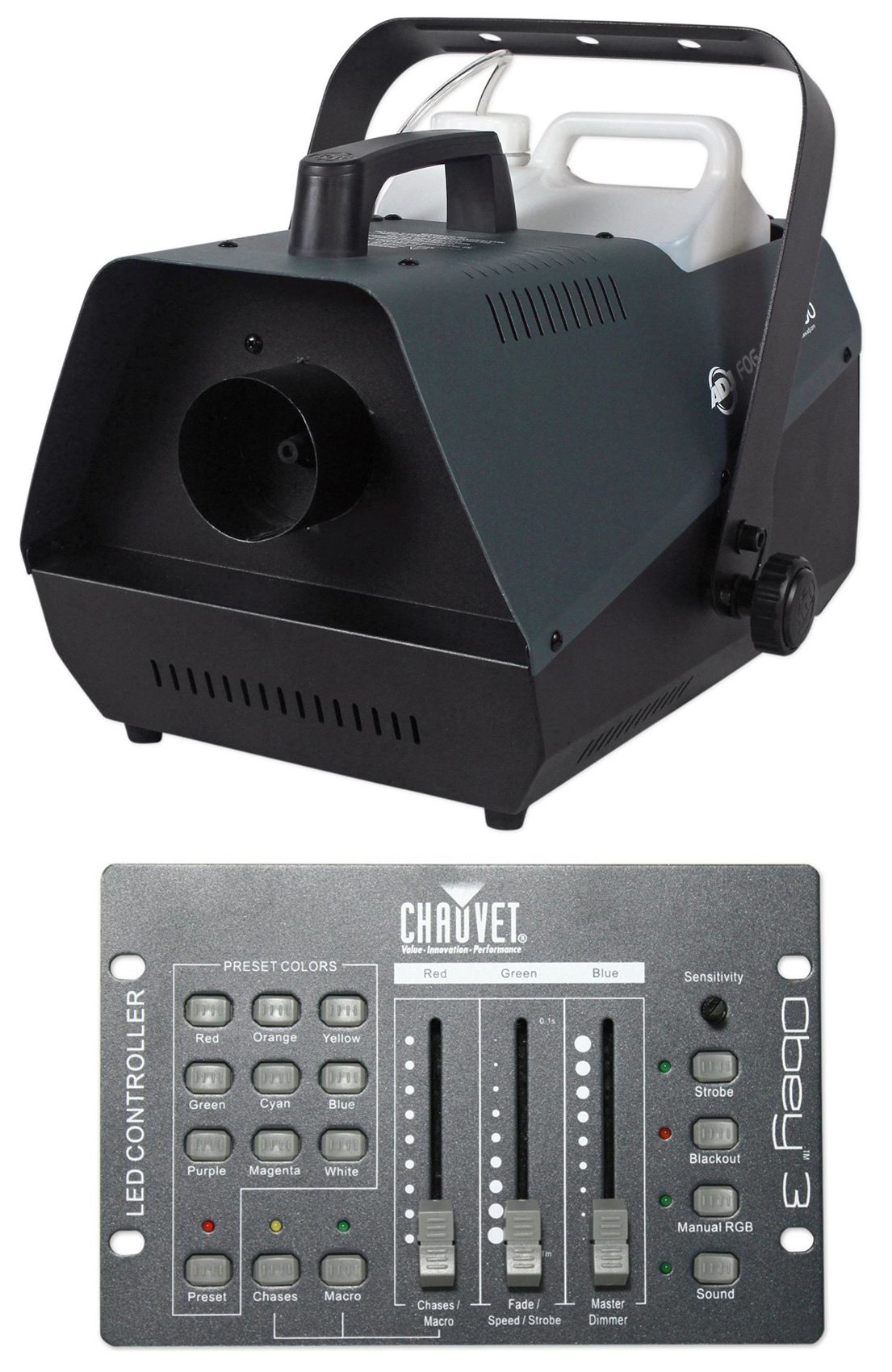 Buy American DJ Fog Fury 3000 WiFly 1500 Watt Wireless Fog Machine with ...