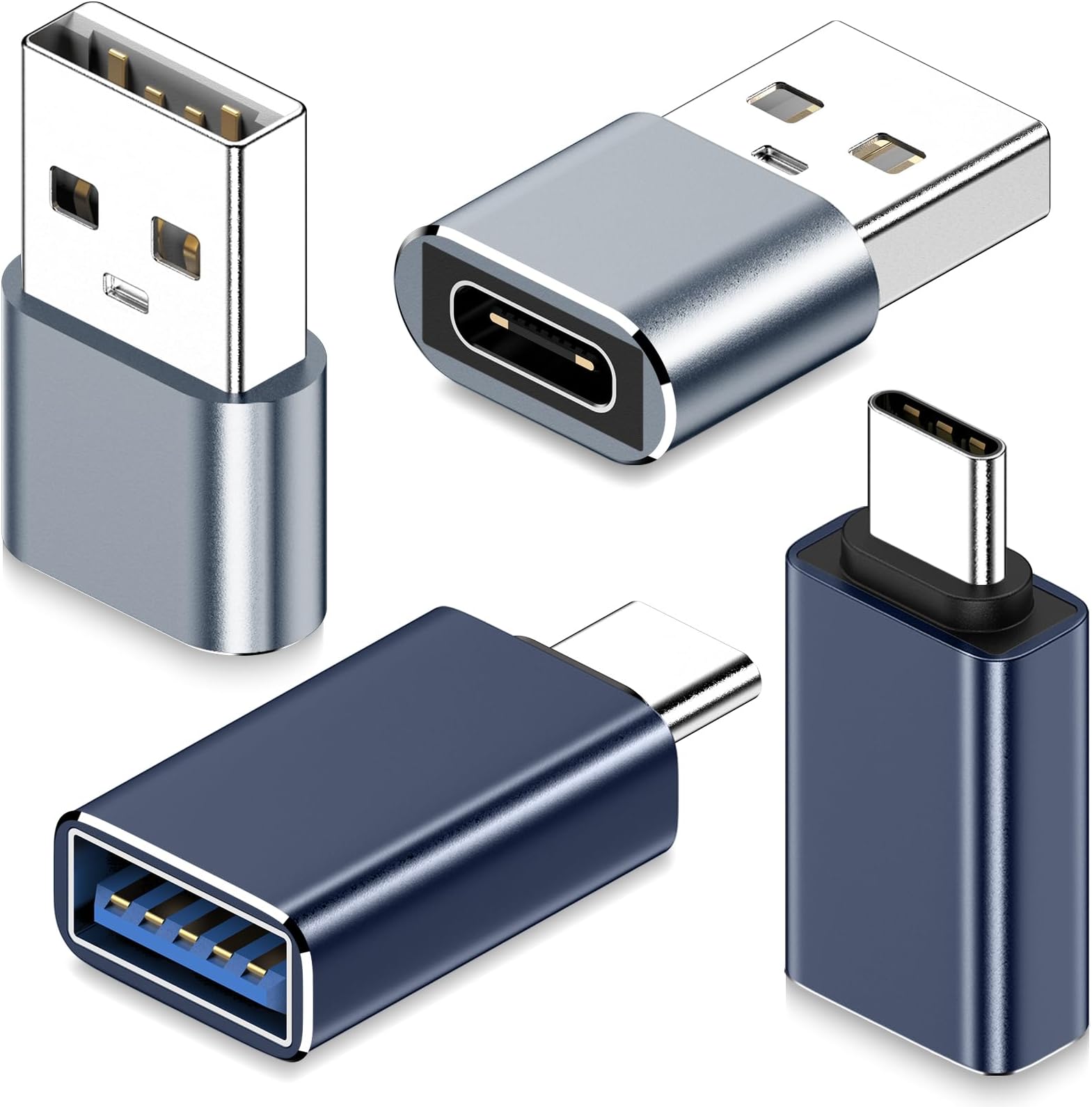 Amazon.com: USB-C to USB Adapter for iPhone 15 Pro Max MacBook Pro Air ...