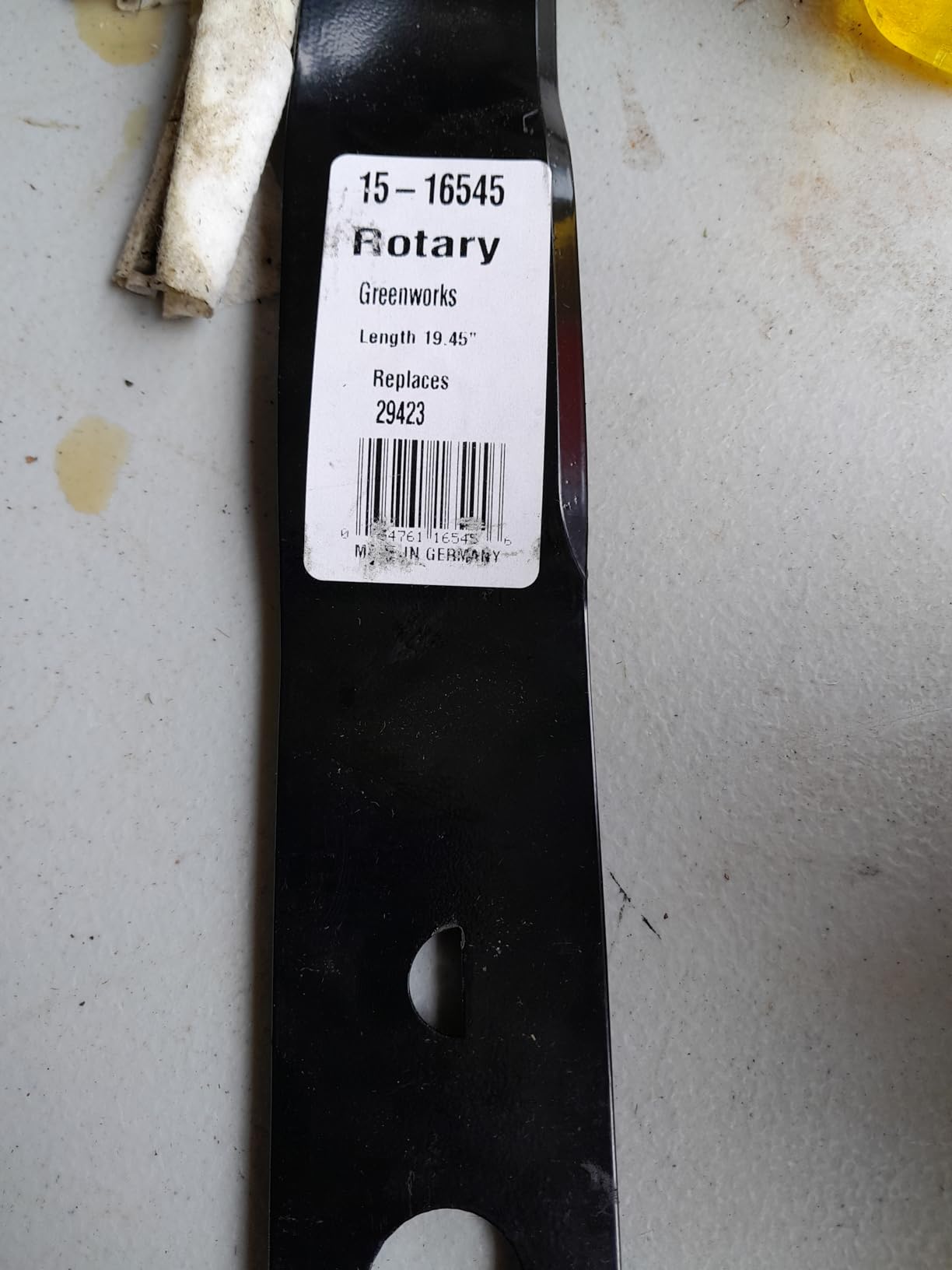 Amazon.com - Mower Blade for Greenworks 29423 2502202 Kobalt 535386 ...