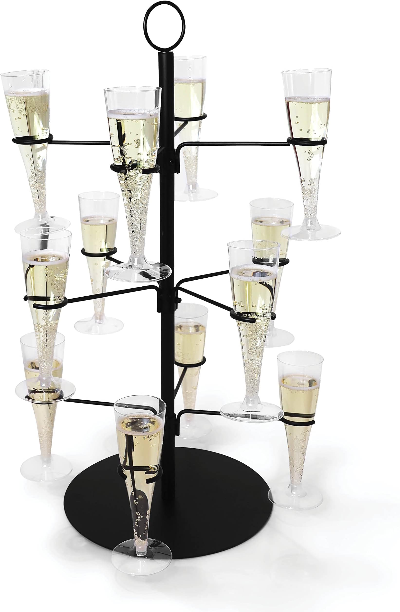 Amazon.com: Cocktail Tree Stand, Wine Glass Flight Tasting Display For ...