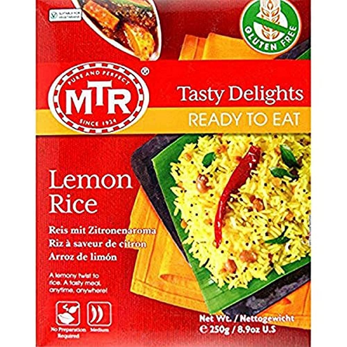 MTR RTE Lemon Rice, 250g : Amazon.in: Grocery & Gourmet Foods