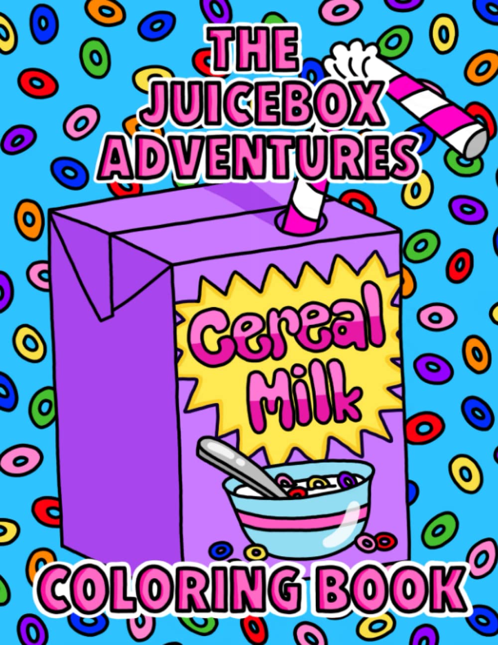 Amazon.com: The Juice Box Adventures Coloring Book: 50 Pages of Juice ...