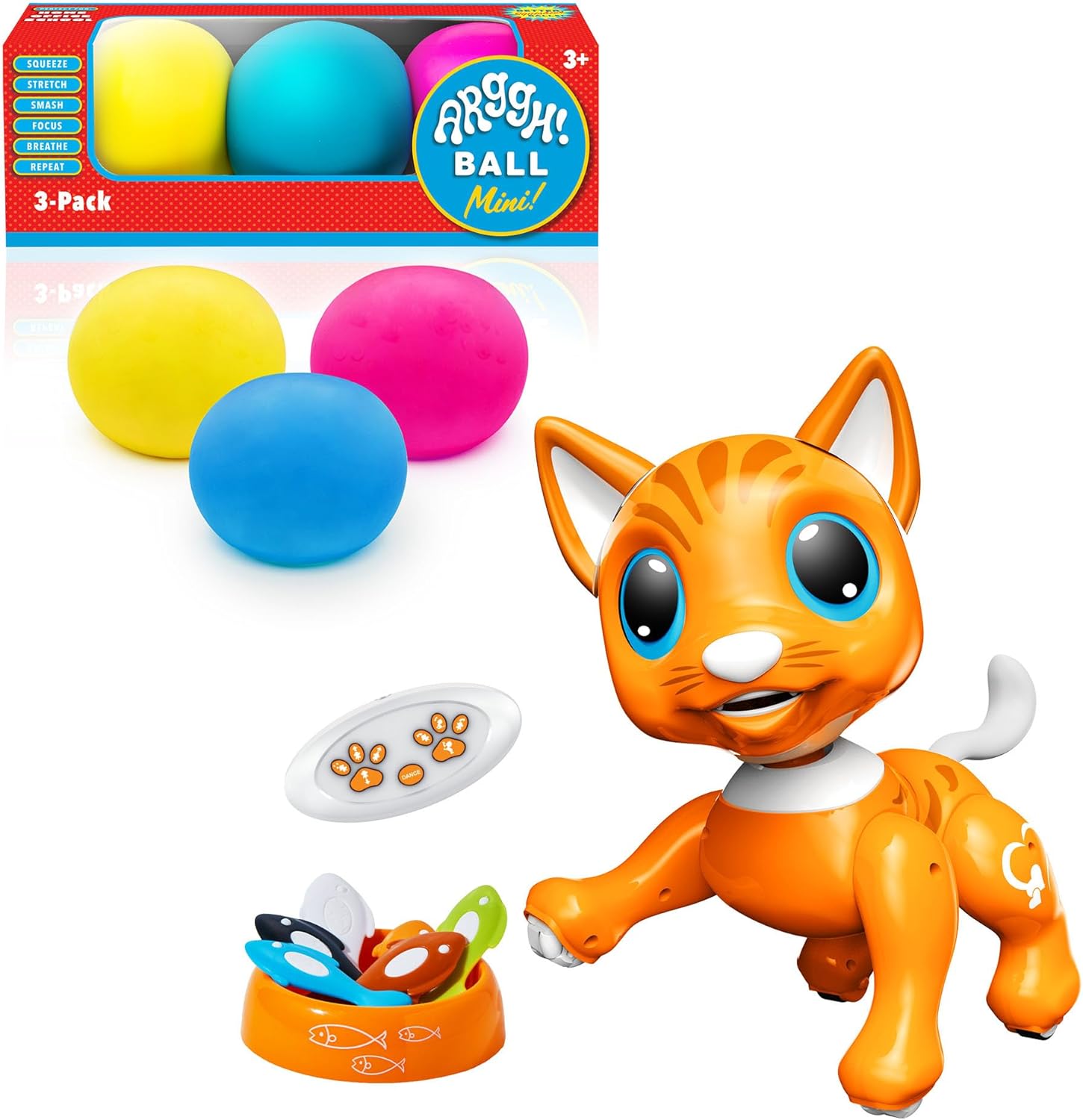 Amazon.com: Power Your Fun Arggh Mini Stress Balls and Power Your Fun ...