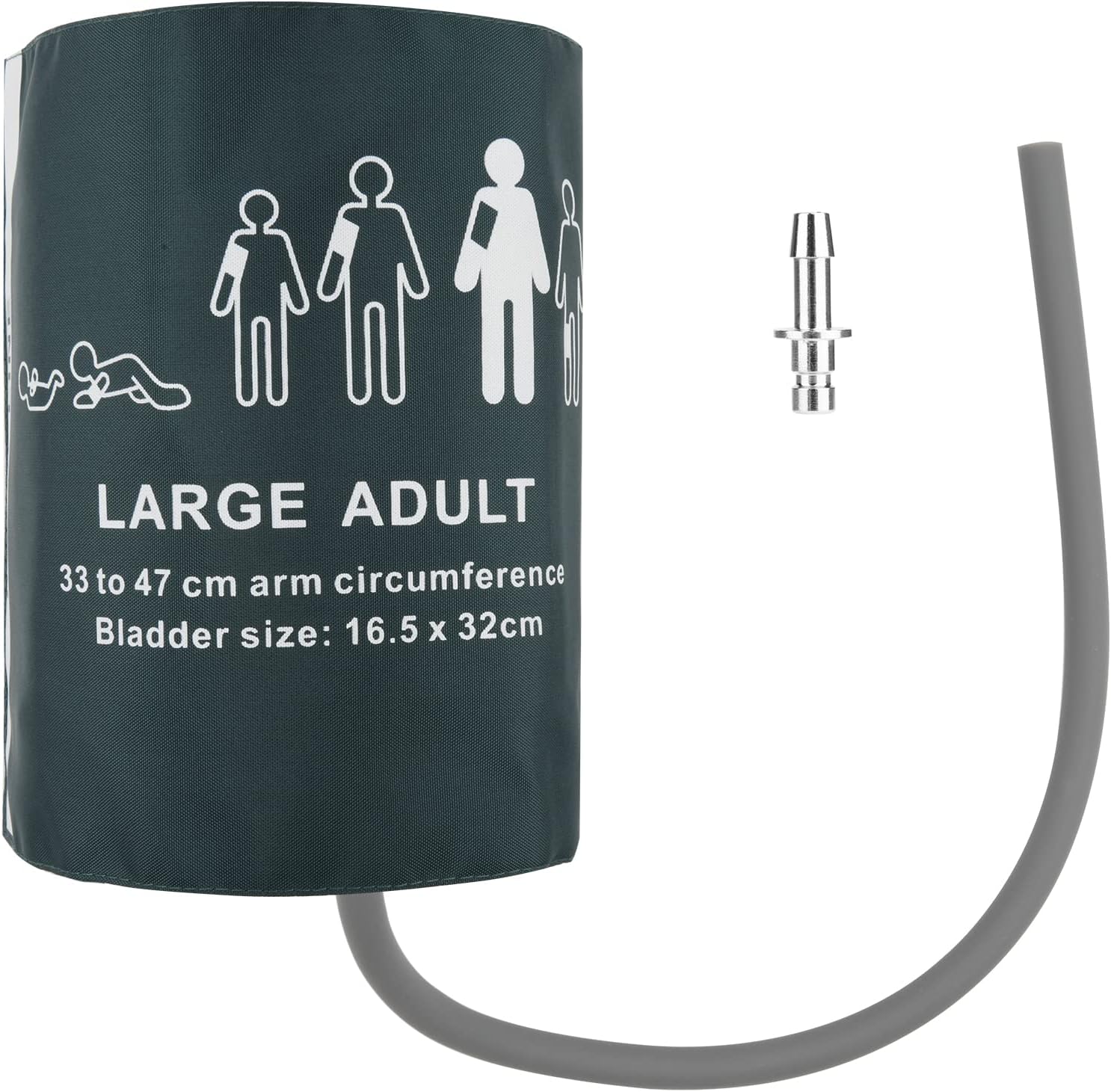 Amazon.com: 3-Set Metal BP12 + BP15 NIBP Connectors, Blood Pressure ...