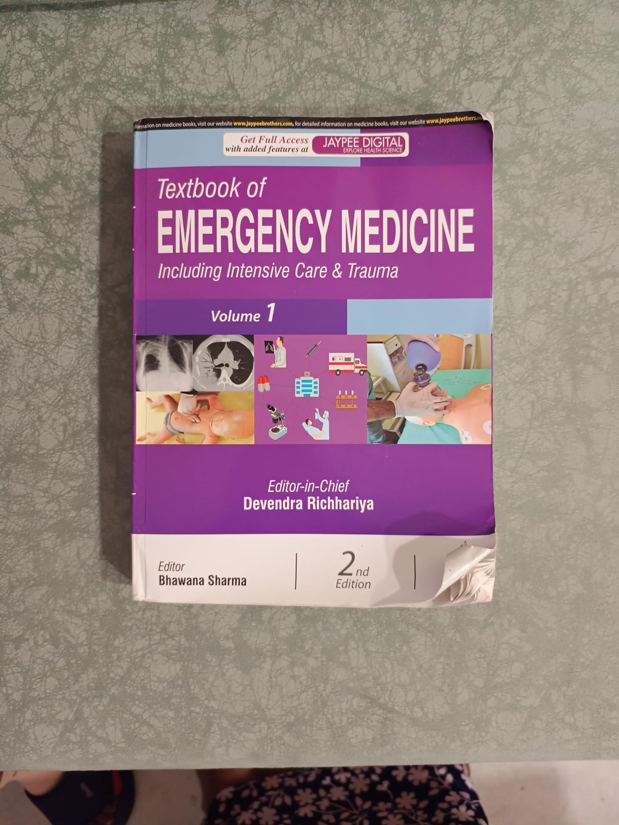 Buy TEXTBOOK OF EMERGENCY MEDICINE INCLUDING INTENSIVE CARE & TRAUMA (2 ...