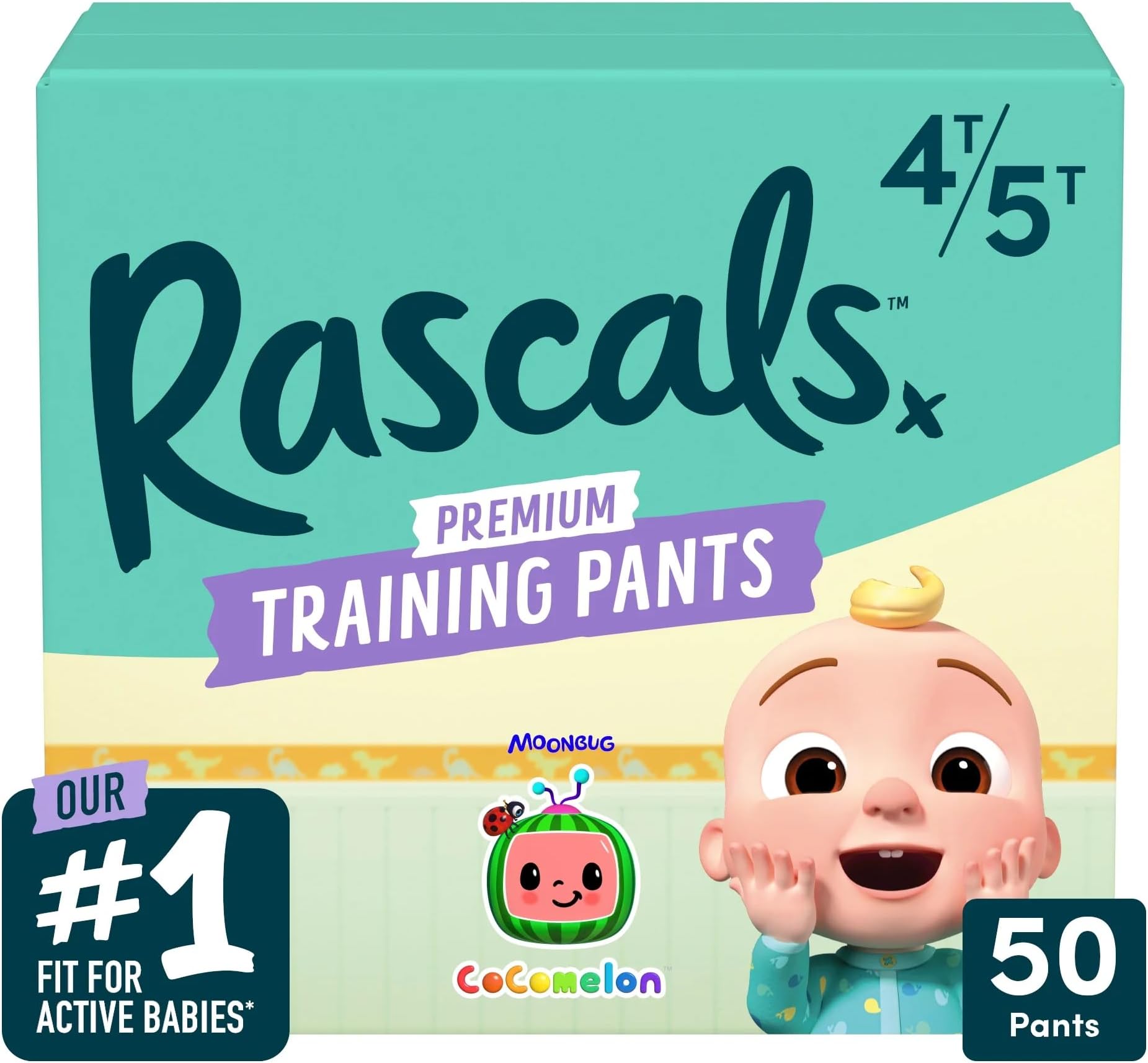 Amazon.com: Rascal + Friends Premium Diapers, Size 1, 108 Count : Baby