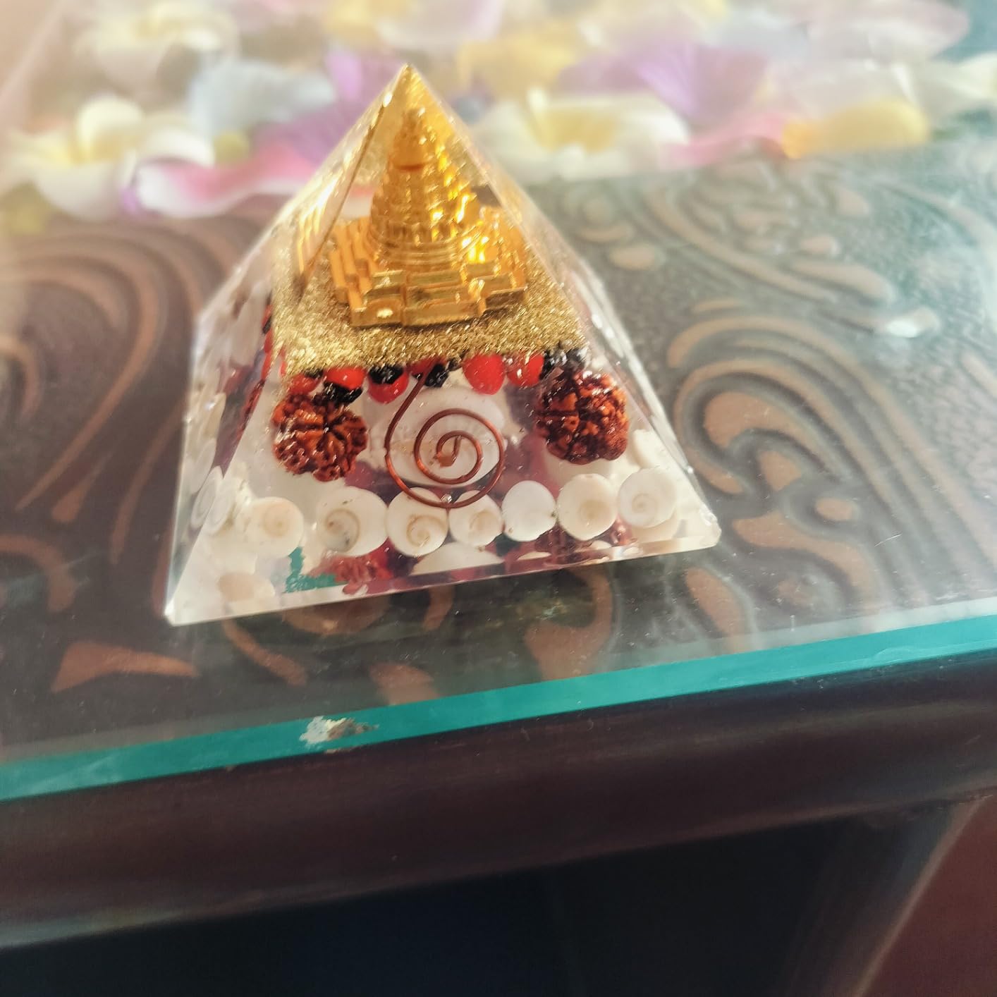 Buy Crystal House Crystal Laxmi Pyramid -Vastu Money Wealth Luck-vastu ...