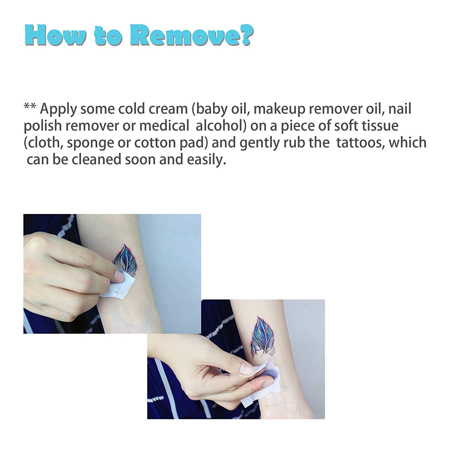 Mayplous 20 Sheets Temporary Tattoos for Adults Men Women Temporary ...