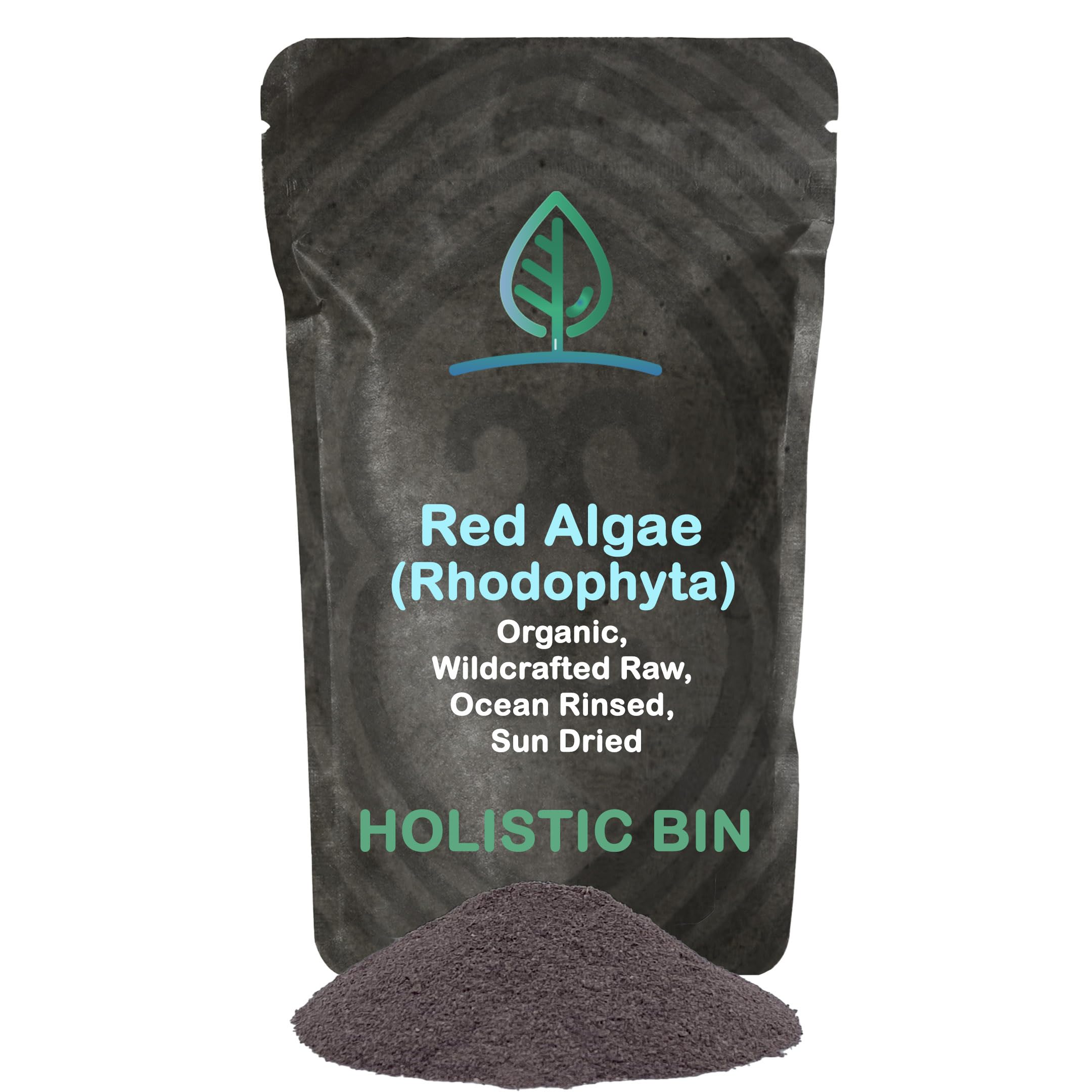 Amazon.com: Holistic Bin Red Marine Algae Powder Gigartina and ...