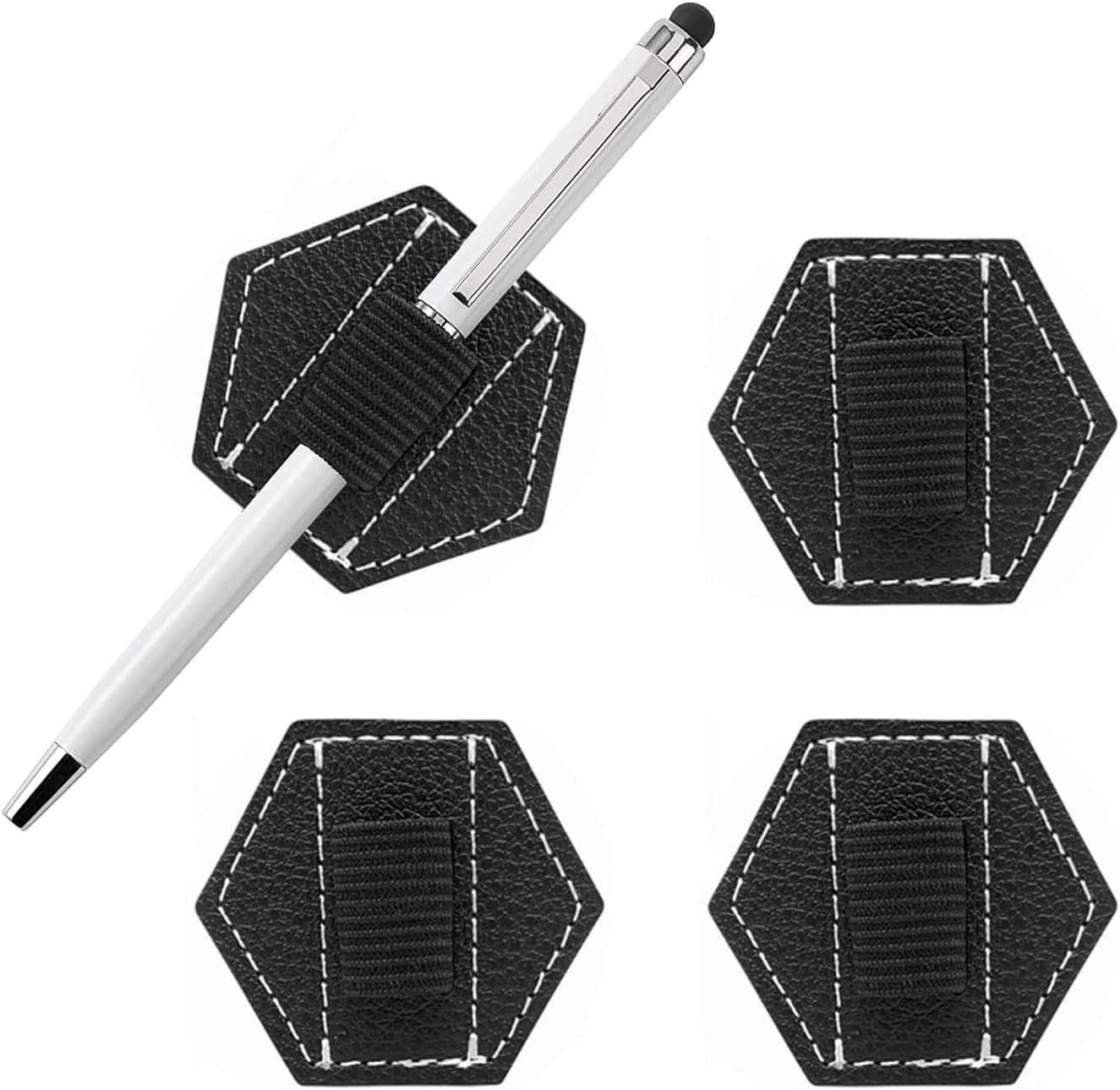 BTSKY 6 Stück selbstklebende Stifthalter aus Edelstahl – Stifthalter ...