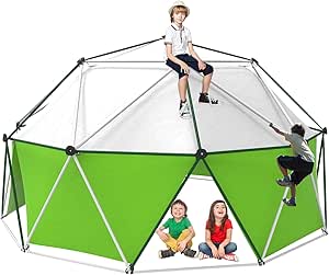 Amazon.com: Gardenature Climbing Dome Monkey Bars for Backyard Outdoor ...