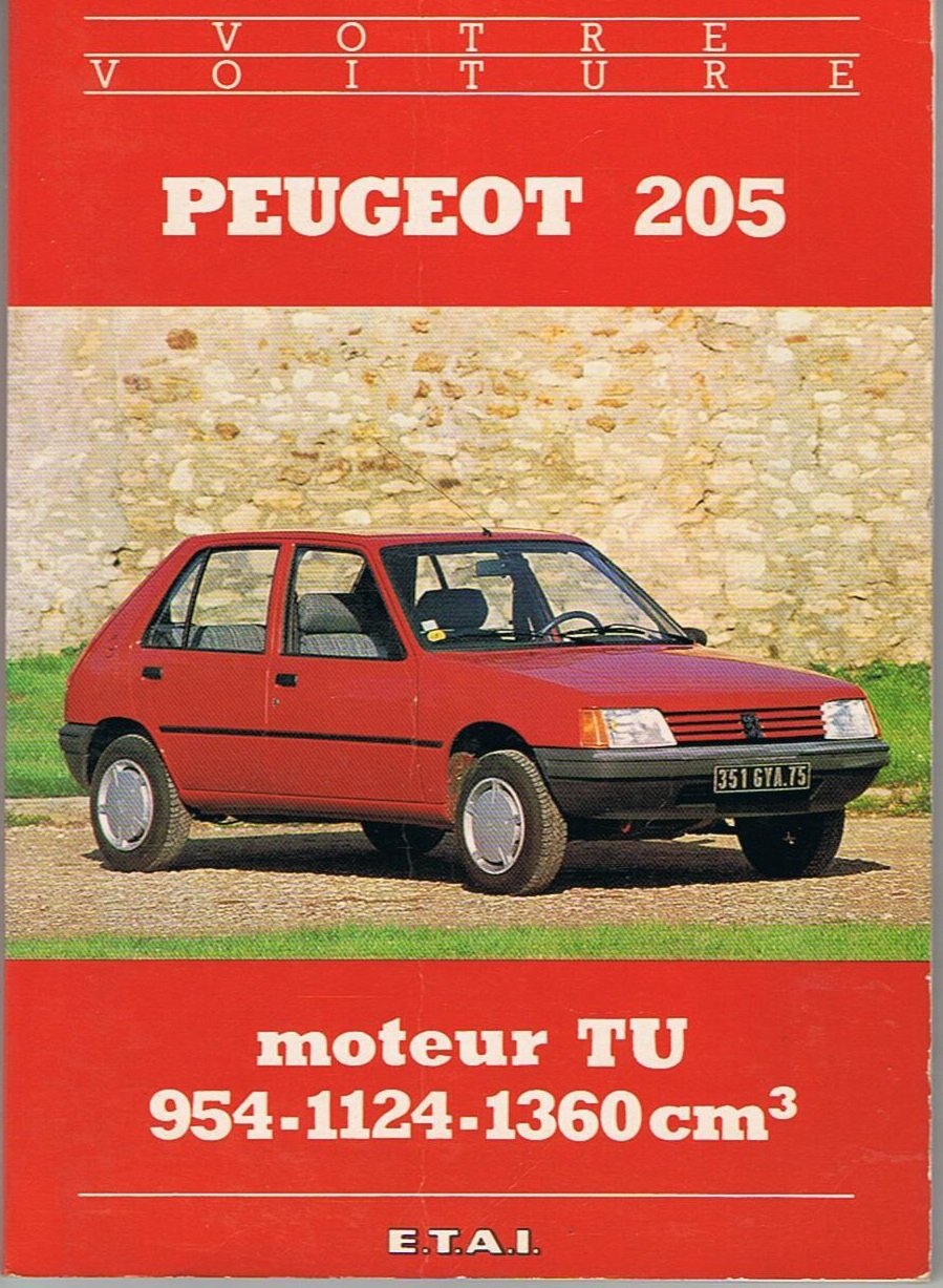 Amazon.fr - Votre Peugeot 205, moteurs tu 954 cm3, 1124 cm3, 1360 cm3 ...