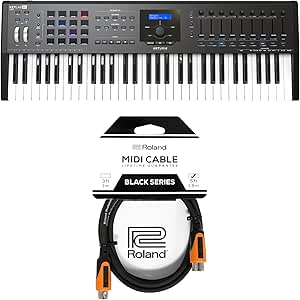 Amazon.com: Arturia KeyLab 61 MkII MIDI Cable Bundle : Musical Instruments