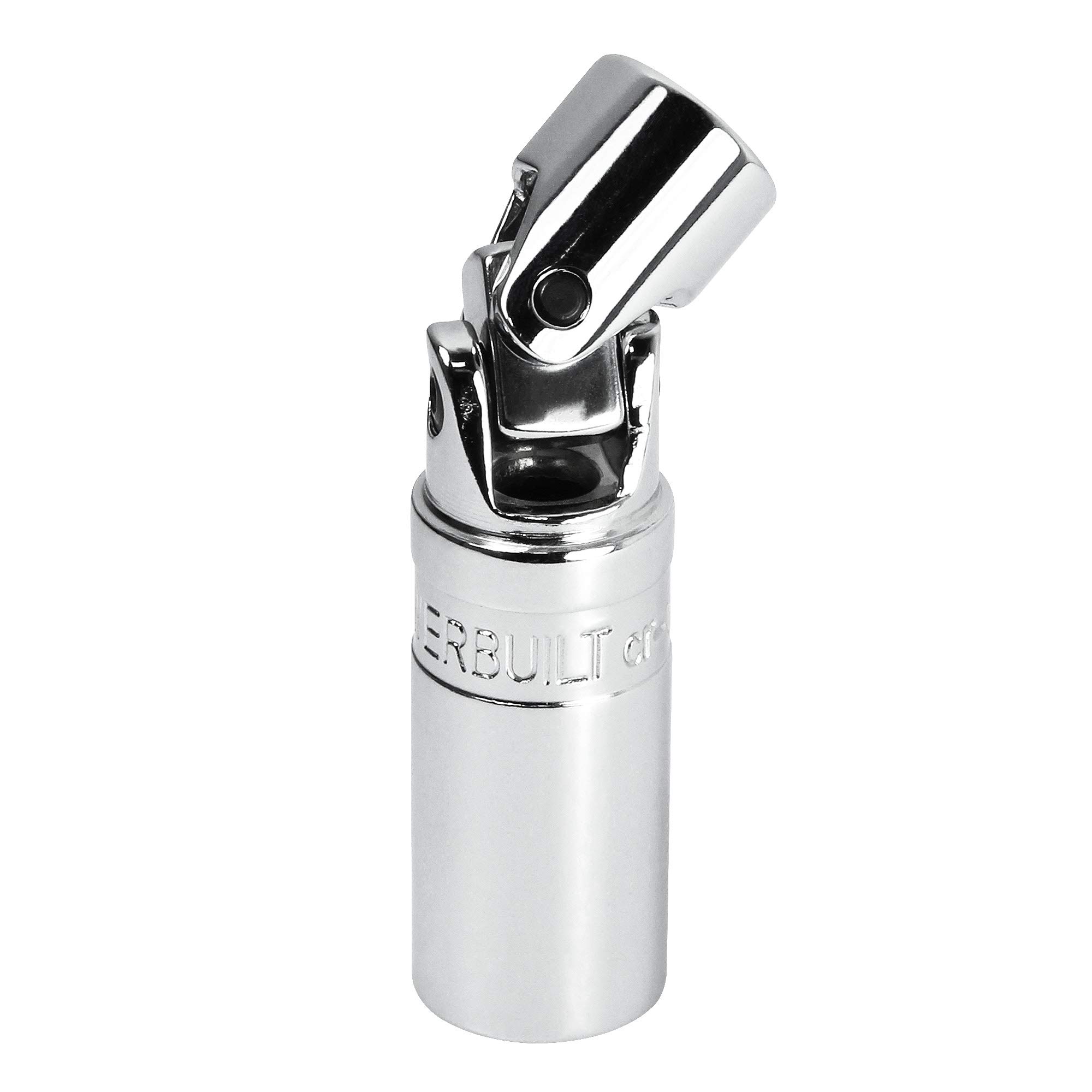 Snapklik.com : Powerbuilt 3/8-Inch Drive Swivel 5/8-Inch U-Joint Spark ...