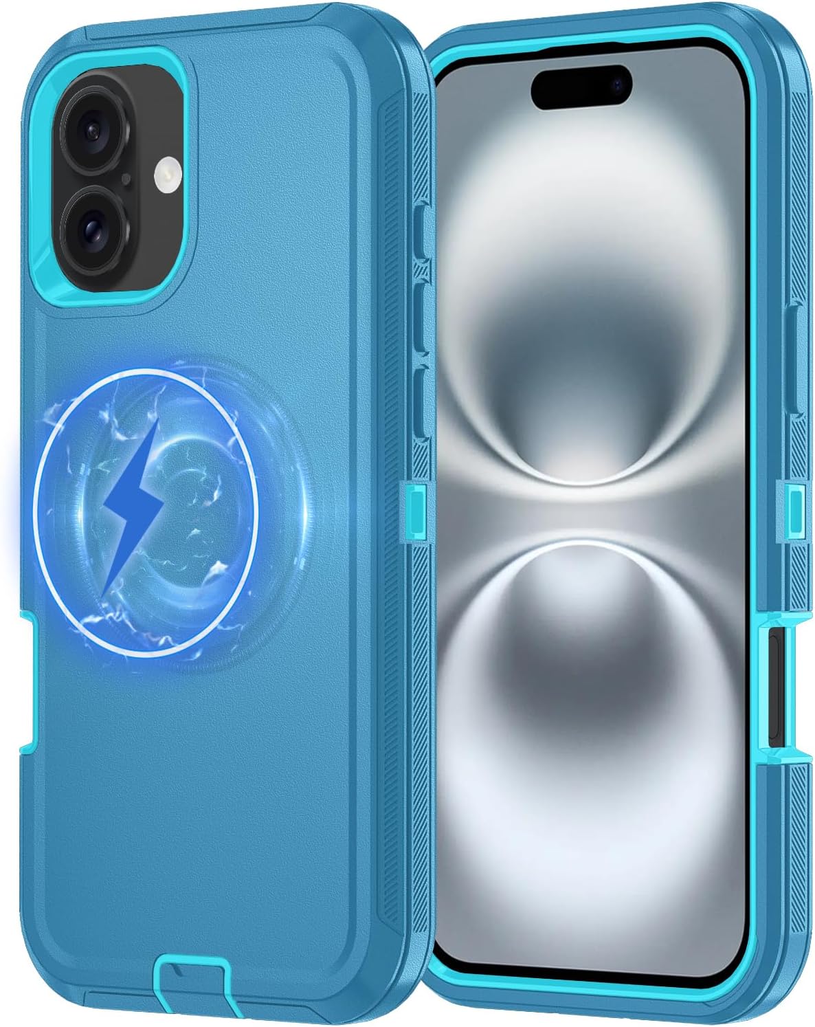 Amazon.com: Aimoll-88 for iPhone 16 Plus Case, with 2 Screen Protector ...