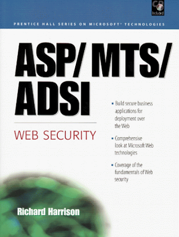 ASP/MTS/ADSI Web Security: Harrison, Richard: 0076092004882: Amazon.com ...