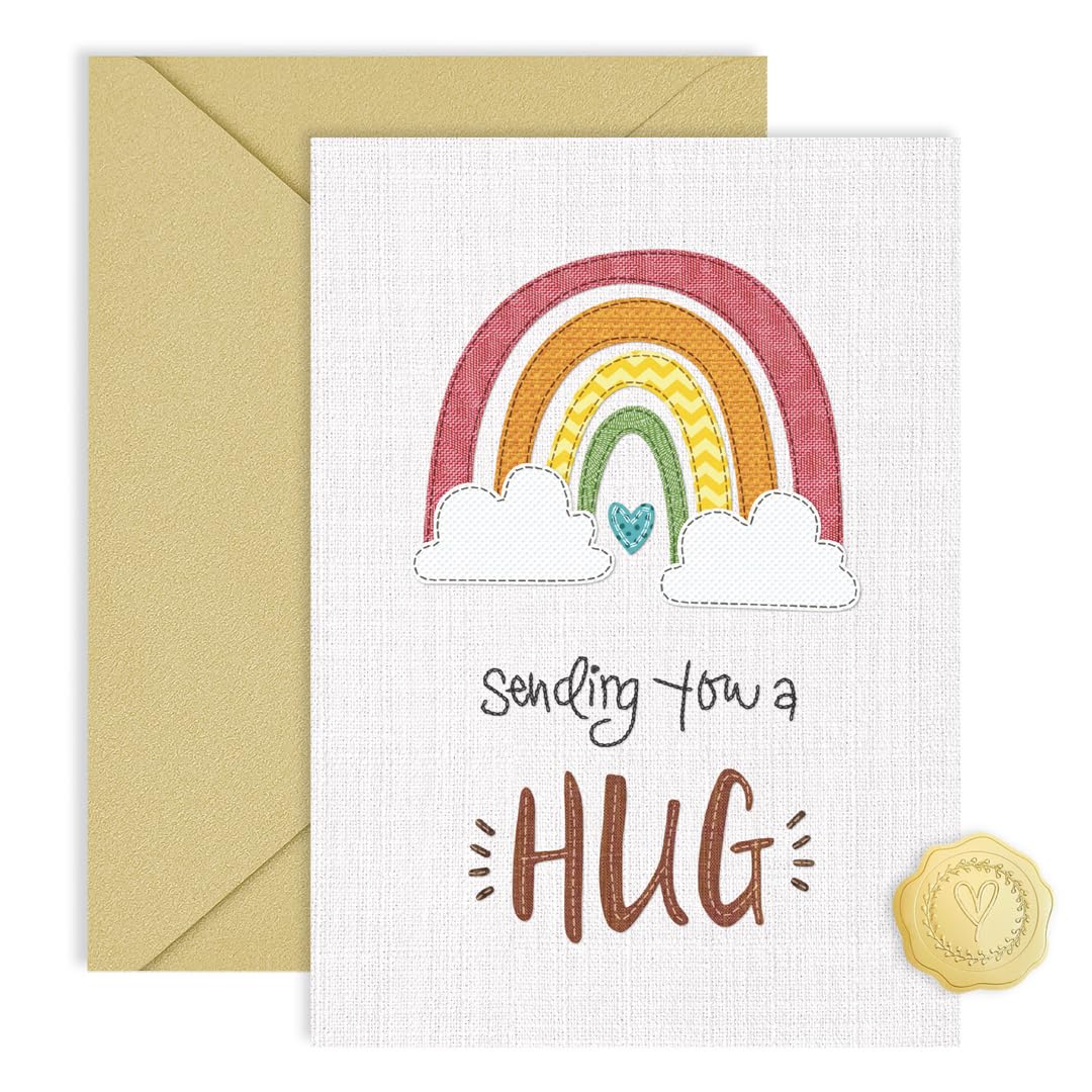 Amazon.com : CRTURUNIQ Sympathy Cards with Envelopes, Thinking of You ...