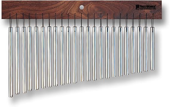 Amazon.com: TreeWorks Chimes TRE23 Made in USA Medium Single Row Bar ...