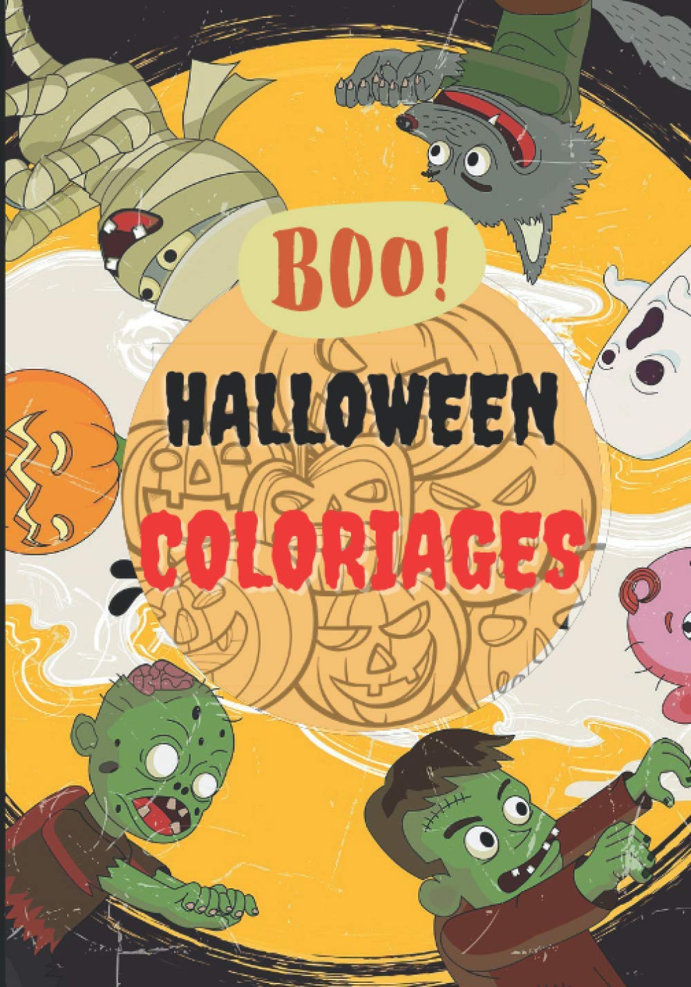 Amazon.com: Halloween Coloriages: Cahier de coloriage, livre de ...