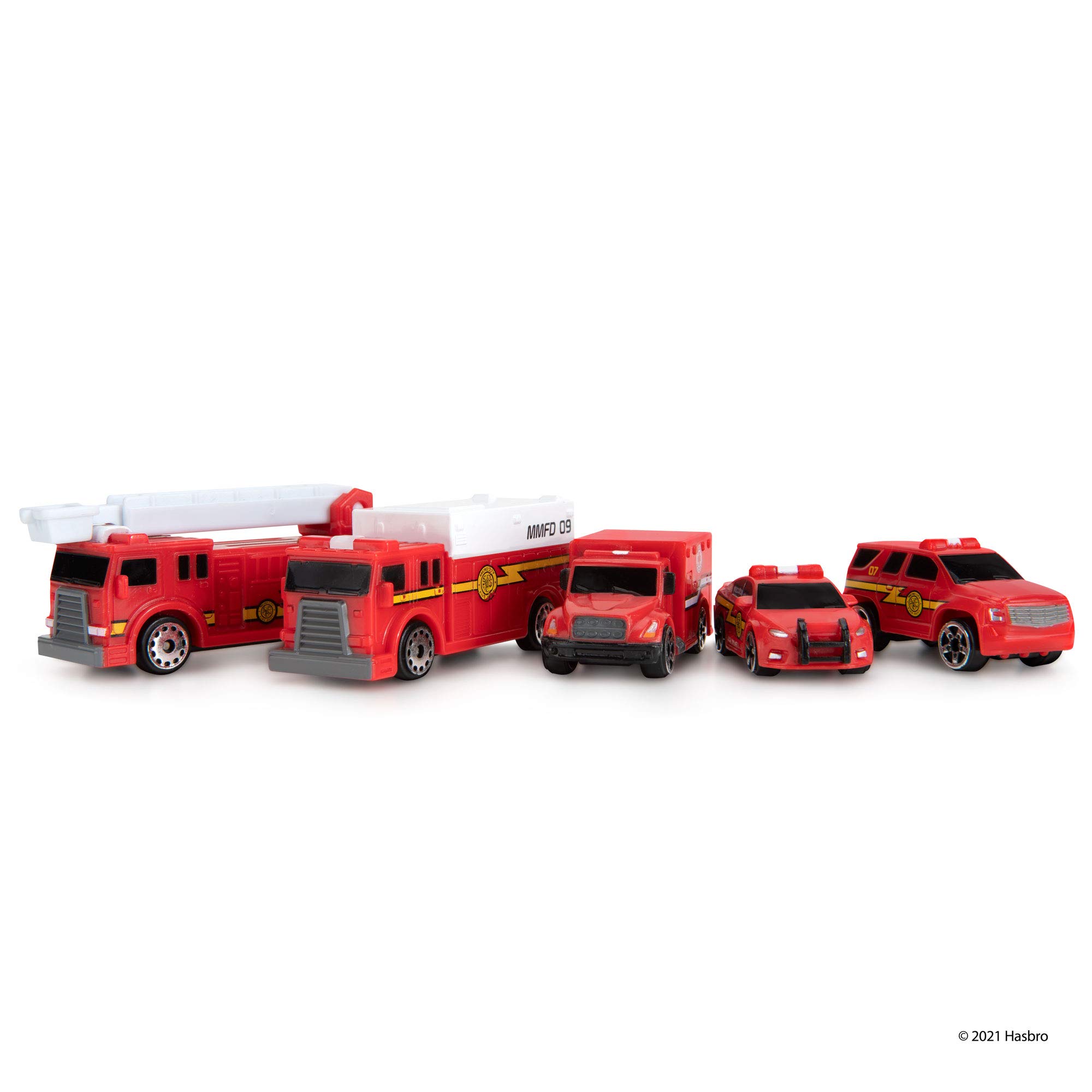 Micro Machines Fire and Rescue Cargo Transporter Plane...B08NTTC8NX ...